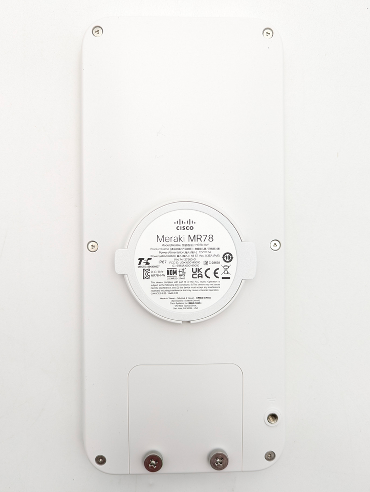 Cisco Meraki MR78 Wireless Access Point Outdoor Wifi - (MR78-HW ...