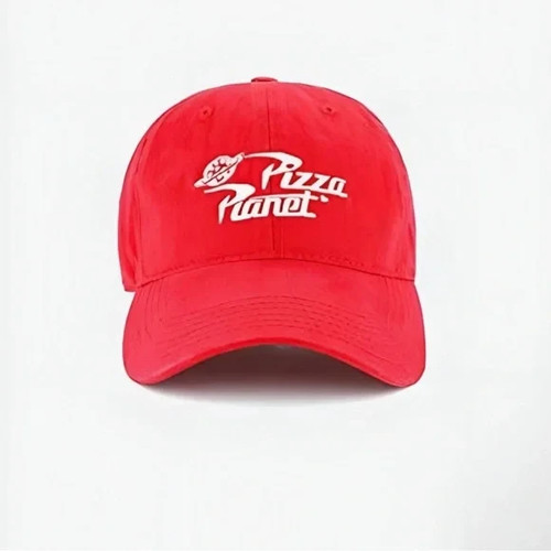 Pizza Planet Hat Adjustable Red Cotton Retro Cap Baseball Cap TOY STORY ...
