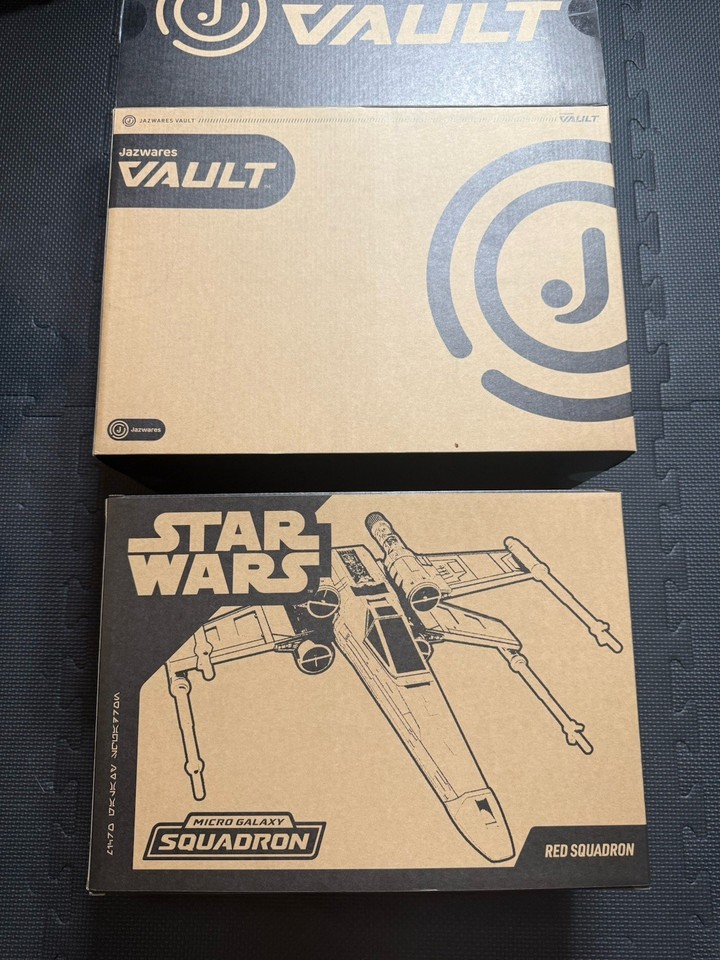 Star Wars Micro Galaxy Squadrons Jazwares Red Squadron X-Wing Brand New ...