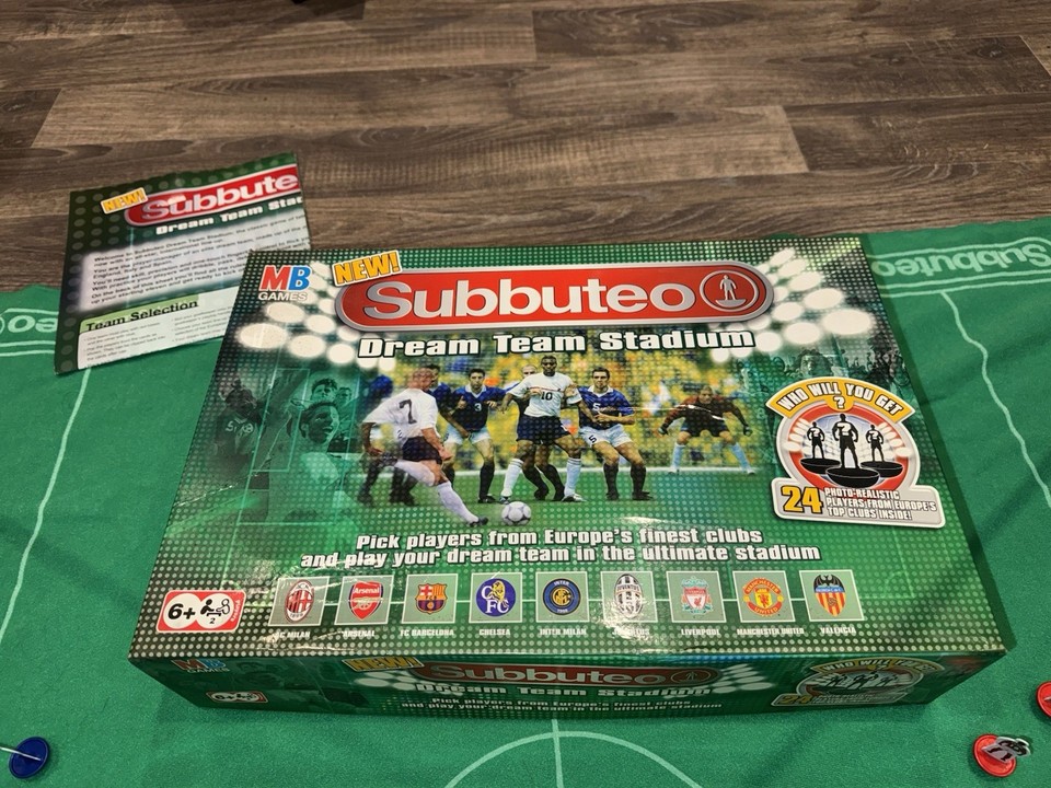Subbuteo Dream Team Stadium Not Complete | eBay UK