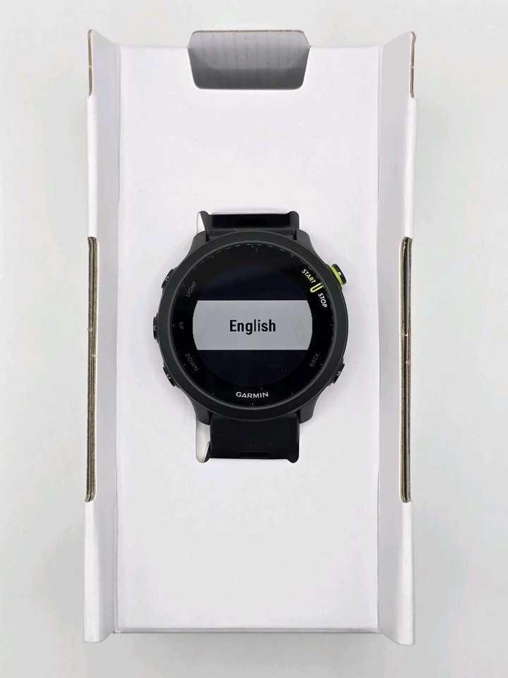 Garmin Forerunner 55 GPS Watch - Black - Open Box 753759279608| eBay