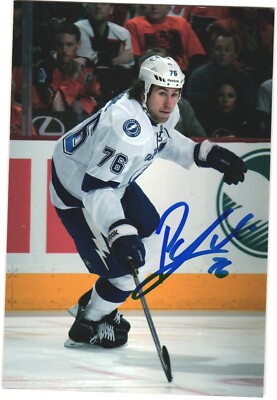 Pierre-Cedric Labrie Autographed 4x6 Color Photo Tampa Bay Lightning ...