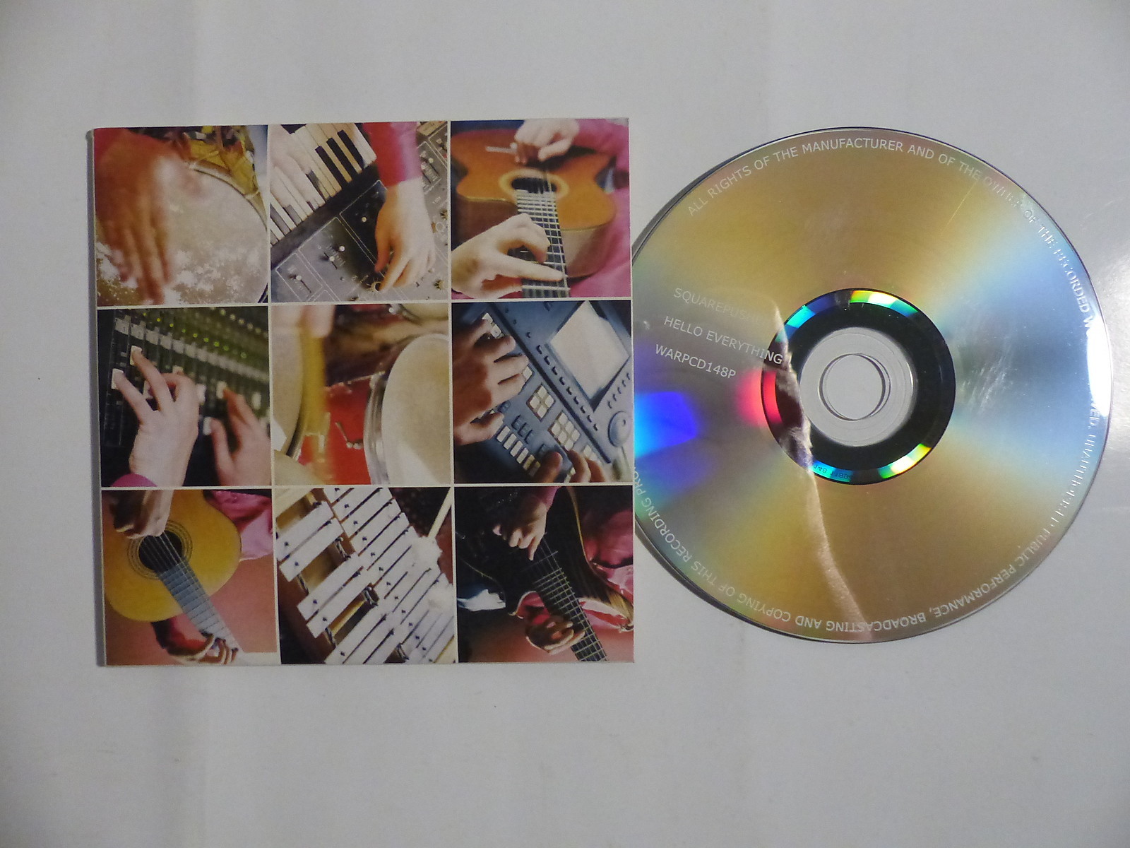 CD 12 titres SQUAREPUSHER Hello everything LC02070 PROMO | eBay
