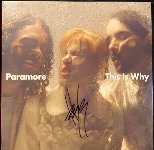 PARAMORE HAYLEY WILLIAMS SIGNED LP VINYL AUTOGRAPH THIS IS WHY | eBay