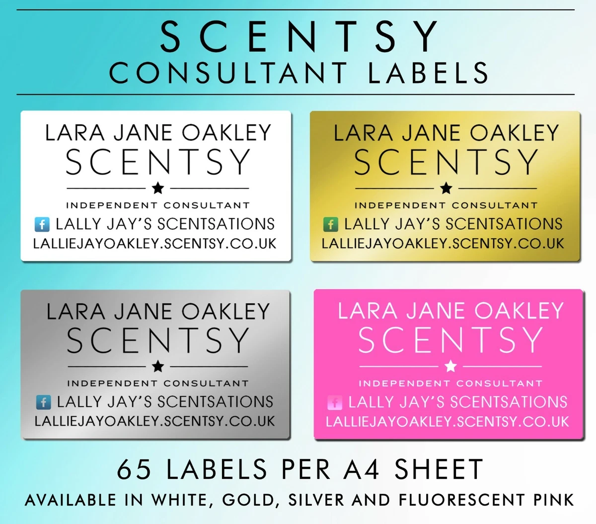 Scentsy Labels