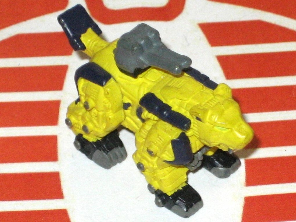 ZOIDS Action Figure PVC Zaber Fang Mini Sabretooth Tiger Toy Hasbro ...