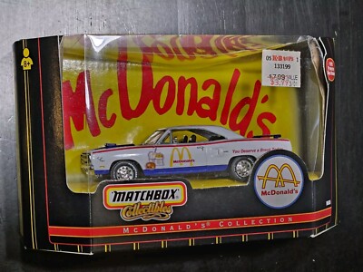 1999 McDonalds & Matchbox 1970 Plymouth Road Runner BRAND NEW! SEALED ...