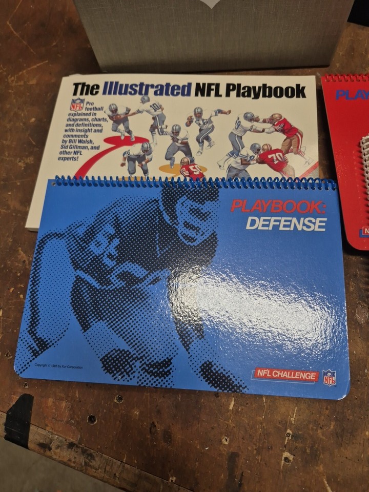 Vintage RARE 1985/86 NFL Challenge Computer Football Game XOR Books ...