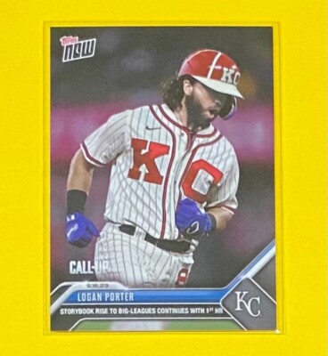 2023 MLB Topps Now Logan Porter CALL-UP Kansas City Royals #878 SP 🔥 | eBay