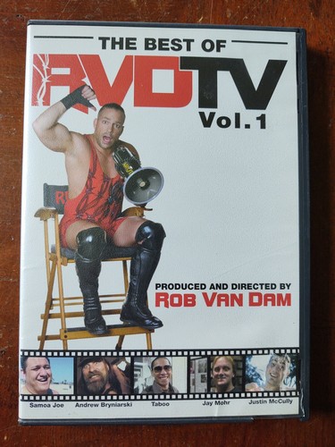 THE BEST OF RVD TV VOL. 1 ROB VAN DAM WRESTLING DVD OOP BIG VISION ...