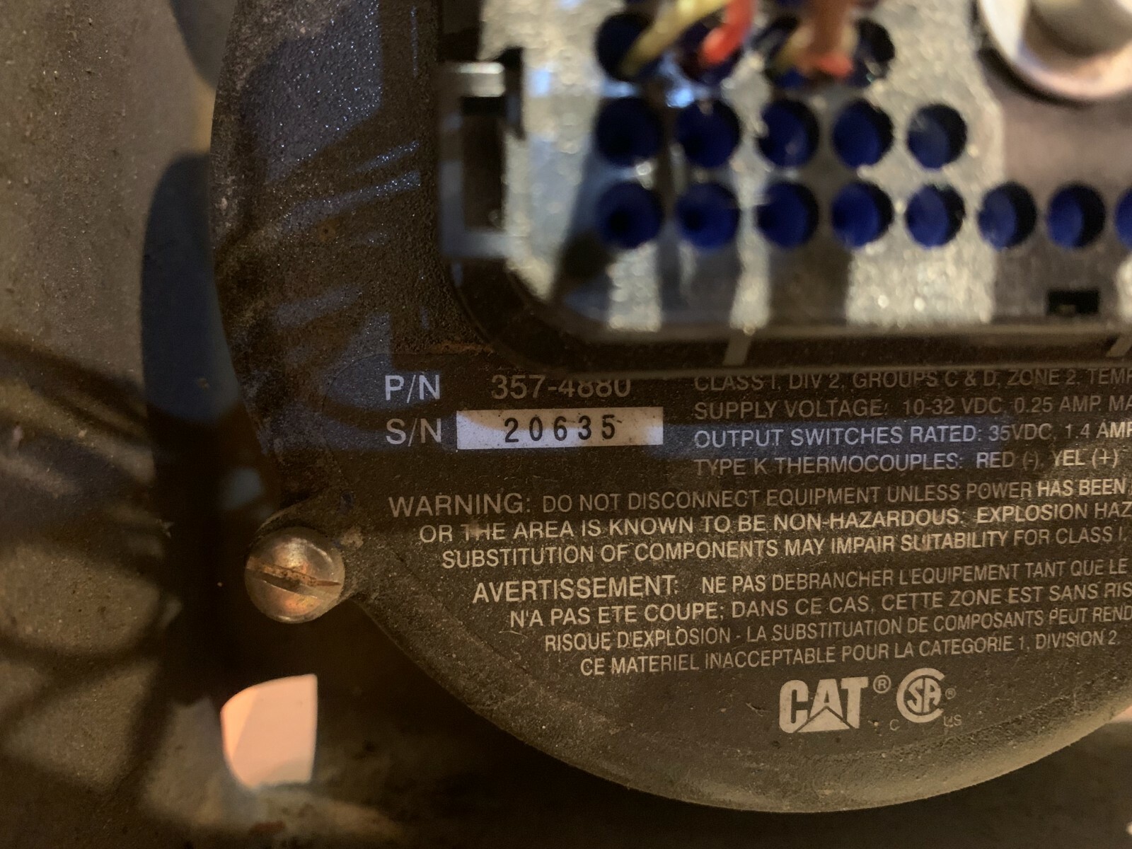 Used Genuine OEM CAT Caterpillar Digital Pyrometer | P/N: 357-4880 | eBay