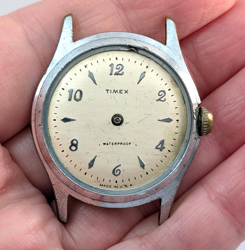 1950s TIMEX Marlin US Time Corporation Men's 32mm Watch Movement PARTS ...