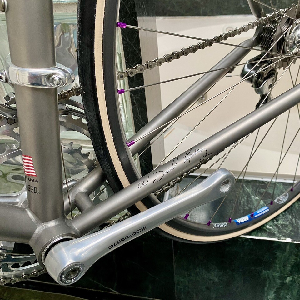 (SIZE 50cm) LITESPEED CATALYST TITANIUM ROAD BIKE SHIMANO DURA ACE 7410 ...