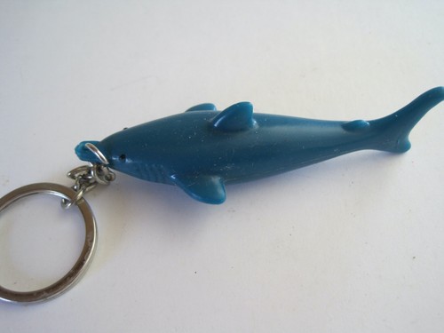 Rubber Shark Key Chain Vintage | eBay