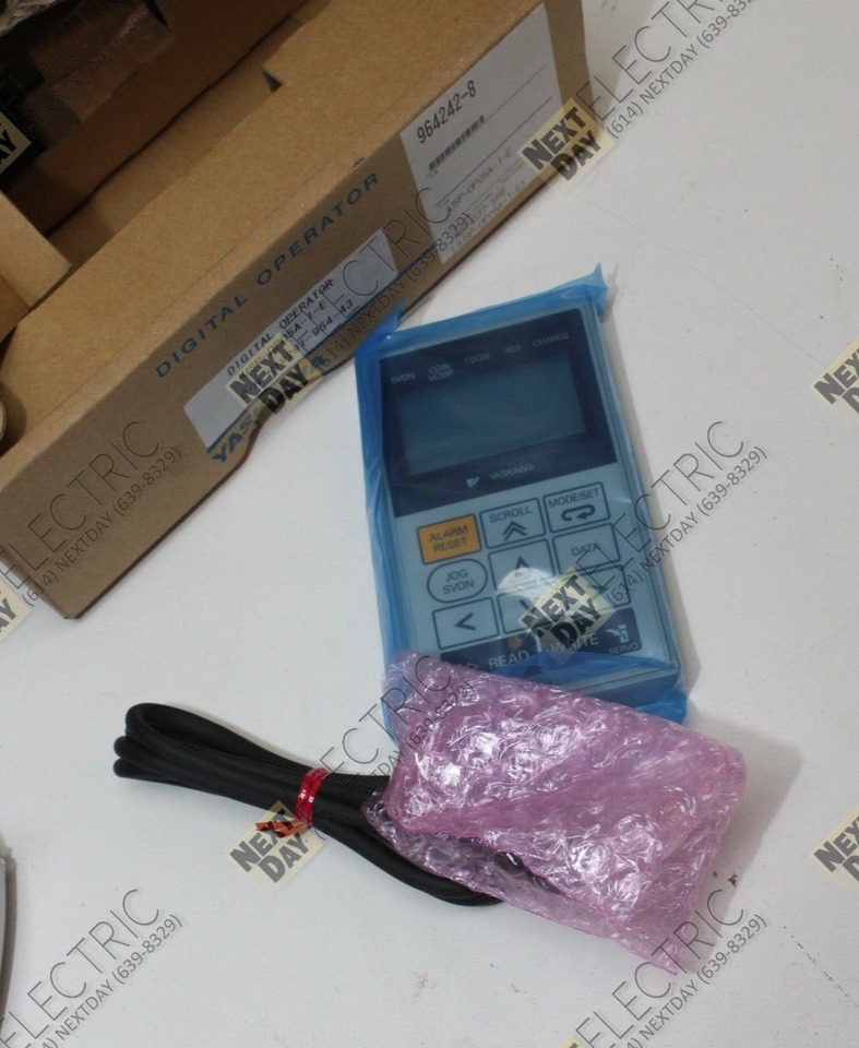 Yaskawa, JUSP-OP05A-1-E, Digital Operator HMI Keypad Motor VFD Display ...
