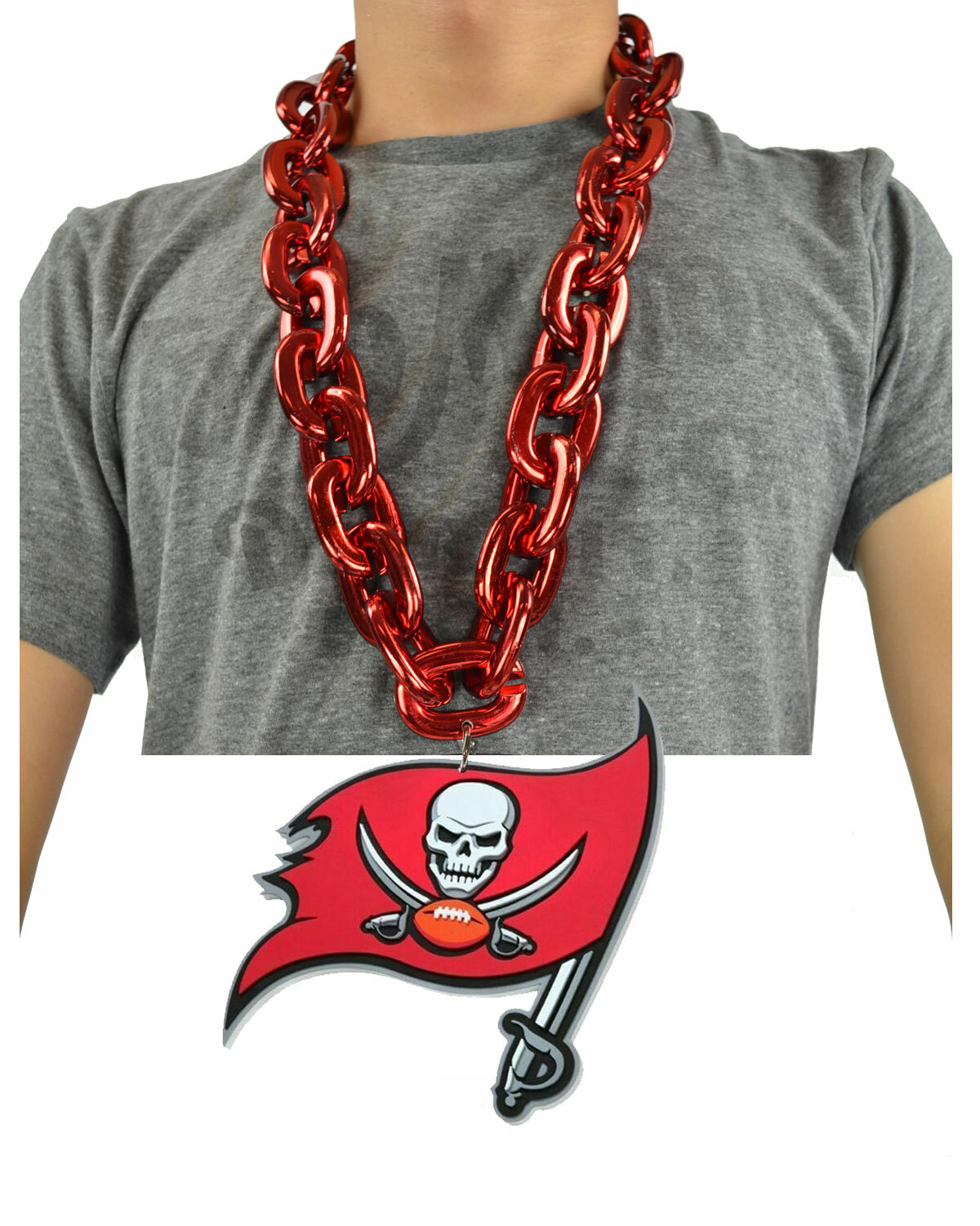 New NFL PICK YOUR TEAM Fan Chain Necklace Foam Magnet - 2 in 1 | eBay
