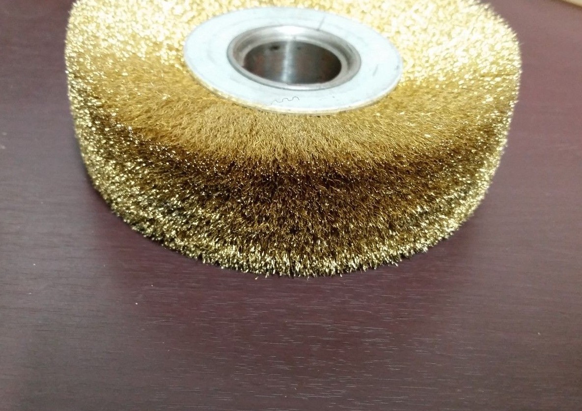 5" Upper Roughing Brush Wire Wheel for Automatic Shoe Roughing Machine ...