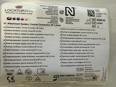 NP 2.0mm Locator R-Tx Removable Attachment System Conical Connection | eBay