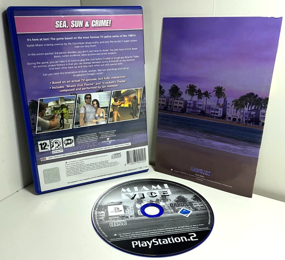 NEAR MINT (PS2) Miami Vice - Same Day Dispatched - UK PAL | eBay