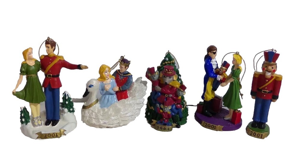 2001 Princess And Prince Christmas Ornaments Decorations Collectible | eBay