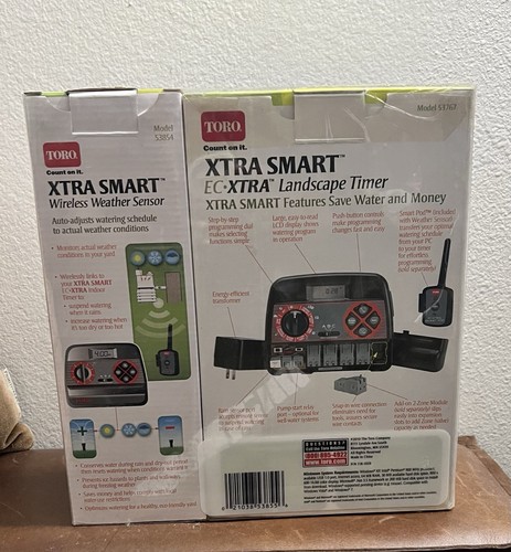 TORO Xtra Smart EC-XTRA Landscape Timer 8 Zone & Wireless Weather ...