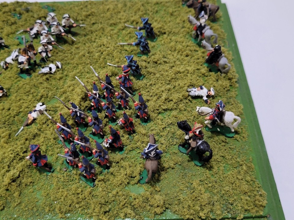 Vintage Historical War Scene Minature Tabletop Display Hand Made ...