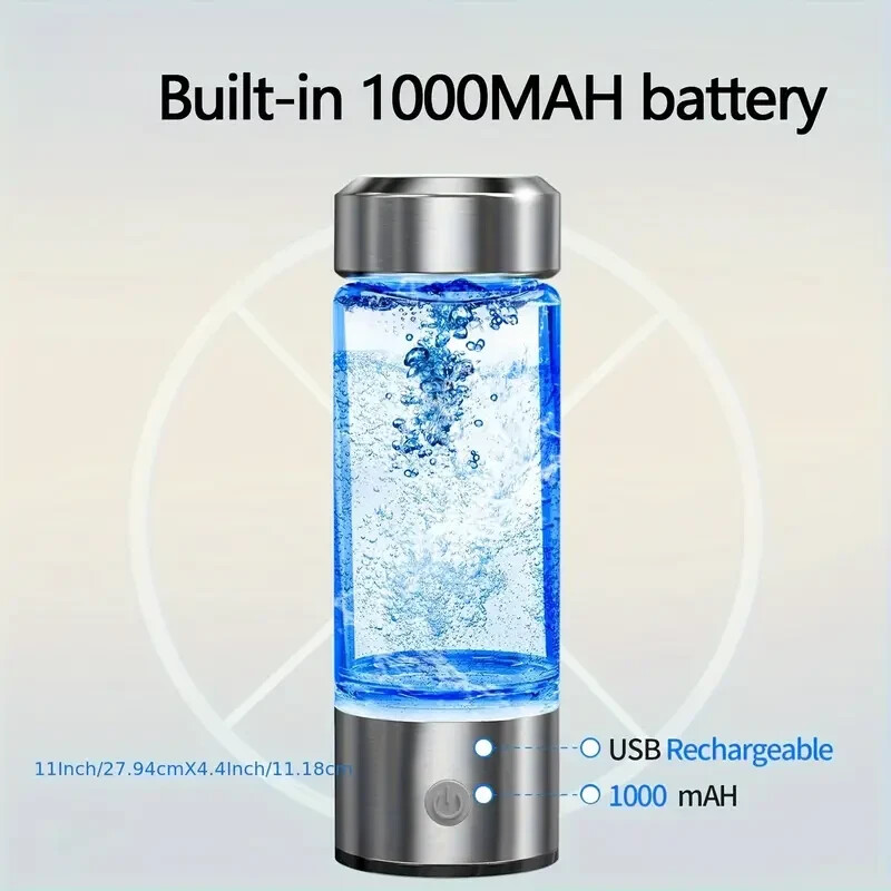 PORTABLE HYDROGEN WATER BOTTLE HYDROGEN AQUA EQUIVALENTLY ANTIOXIDANT ...