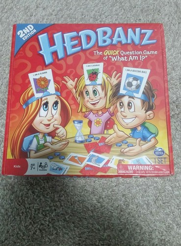 Hedbanz Game - The Quick Question Game of "What Am I" 2nd Edition ...