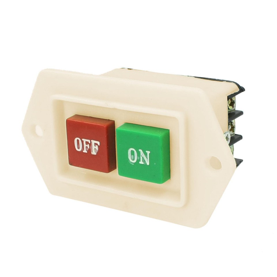 LC3-5 On Off Start Stop Flush Mount Push Button Switch 2KW 380V AC | eBay