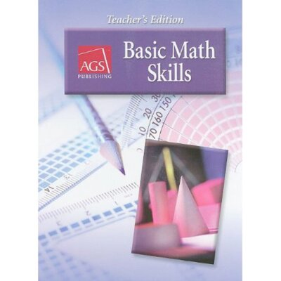 BASIC MATH SKILLS TEACHERS EDITION by AGS Secondary (hardcover) | eBay