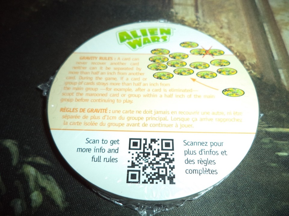 Alien Wars Card Game Promo Pack OriGames | eBay