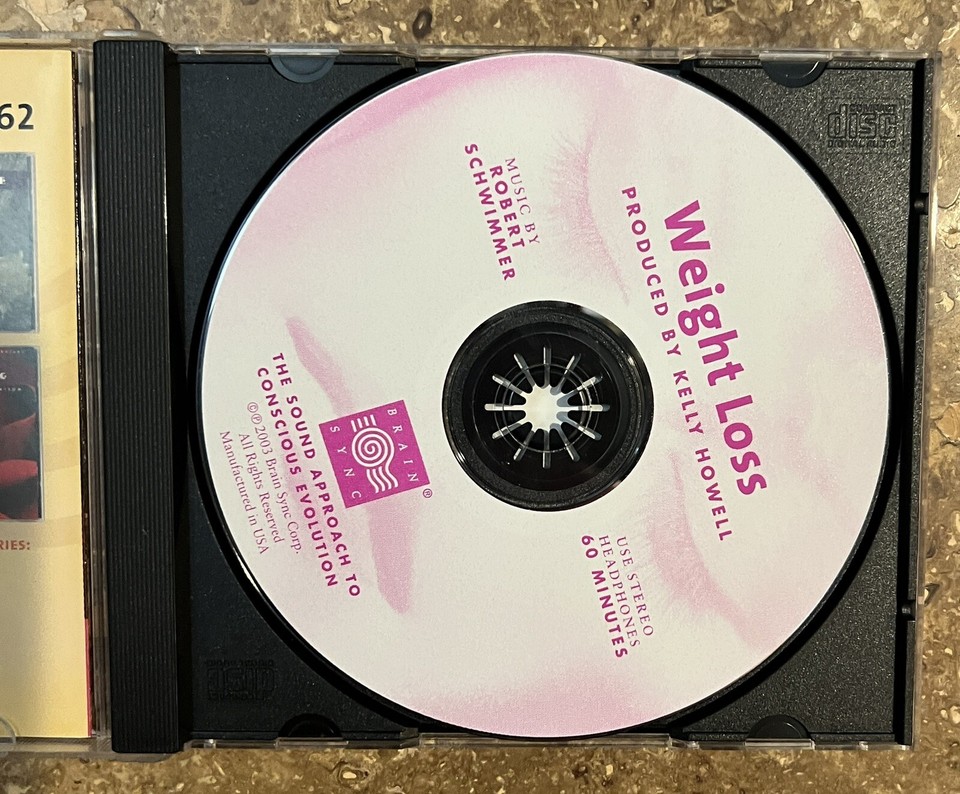 Weight Loss - Brain Wave Subliminal [Audiobook CD] Brain Sync - Weight ...