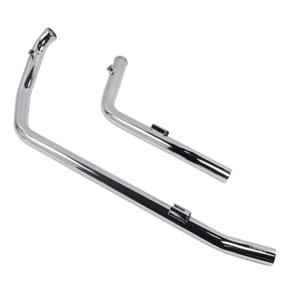 Fishtail Upsweeps for 86-17 Narrow Tire Harley Softail Exhaust Pipes ...