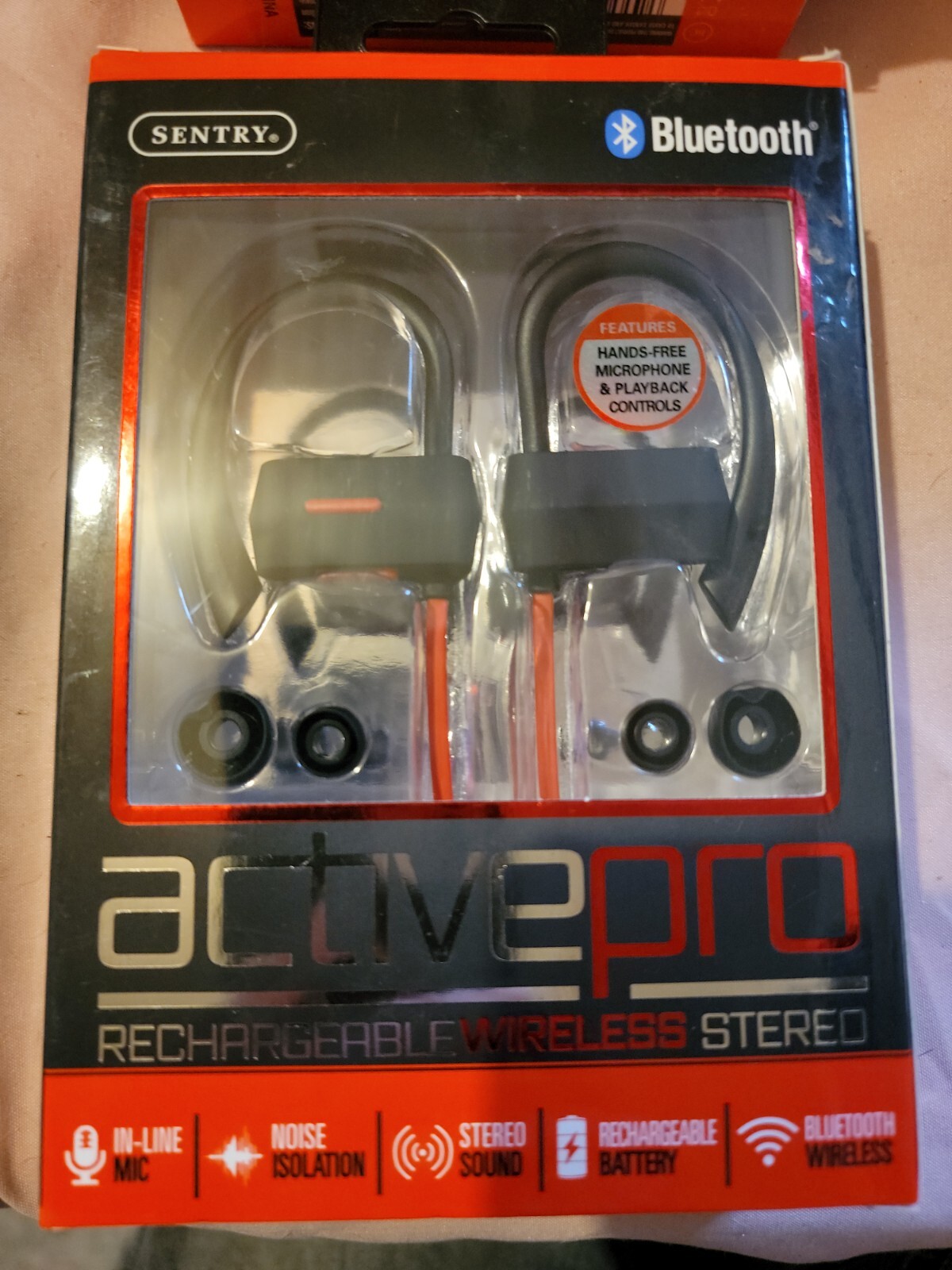 BT990 - Sentry SportPro Bluetooth Rechargeable Wireless In Ear Buds ...