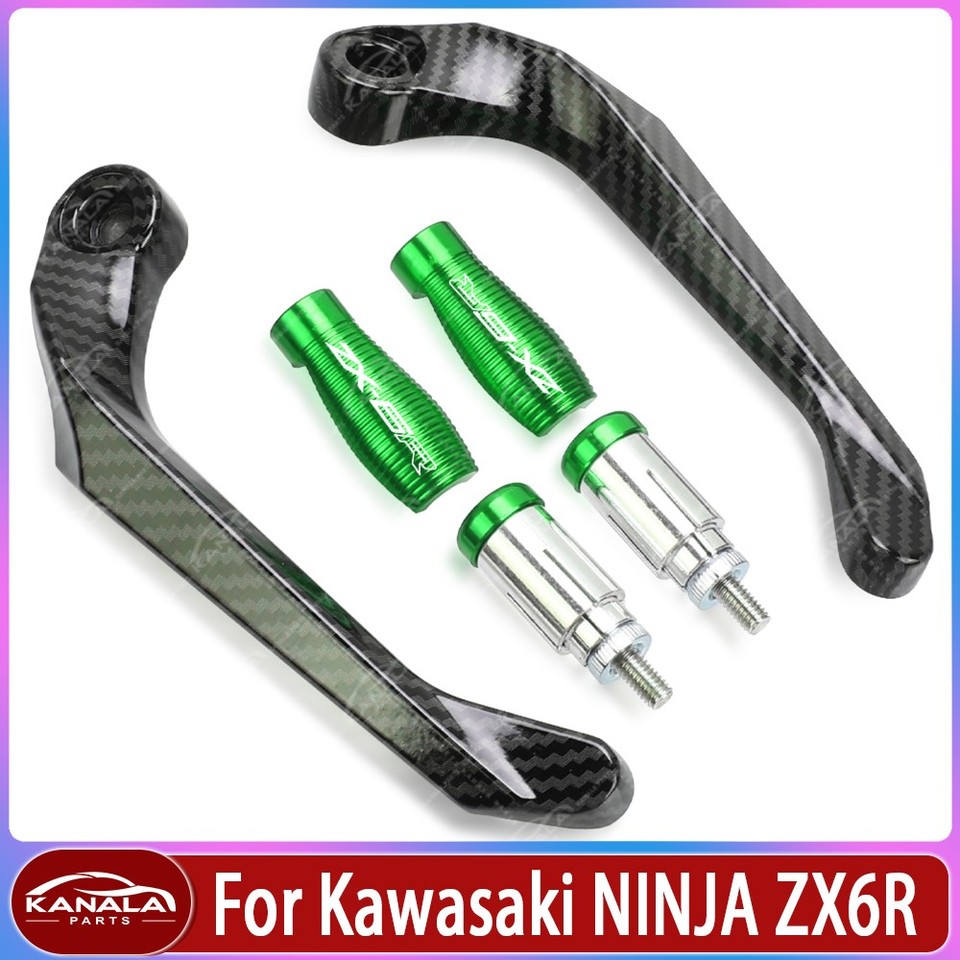For Kawasaki NINJA ZX6R Motorcycle Brake Clutch Levers Protector Guard ...
