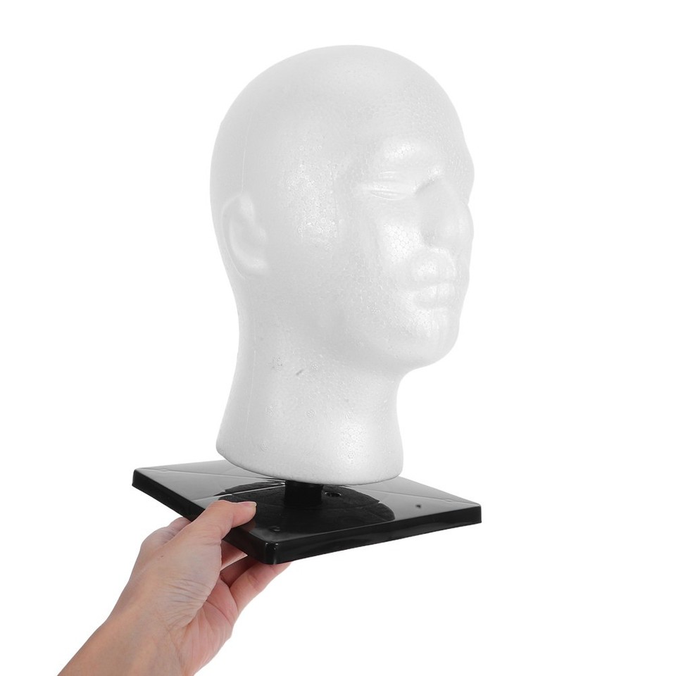 Hairpieces Mannequin Head Manikins Bust Foam Wig Model Cosmetics ...