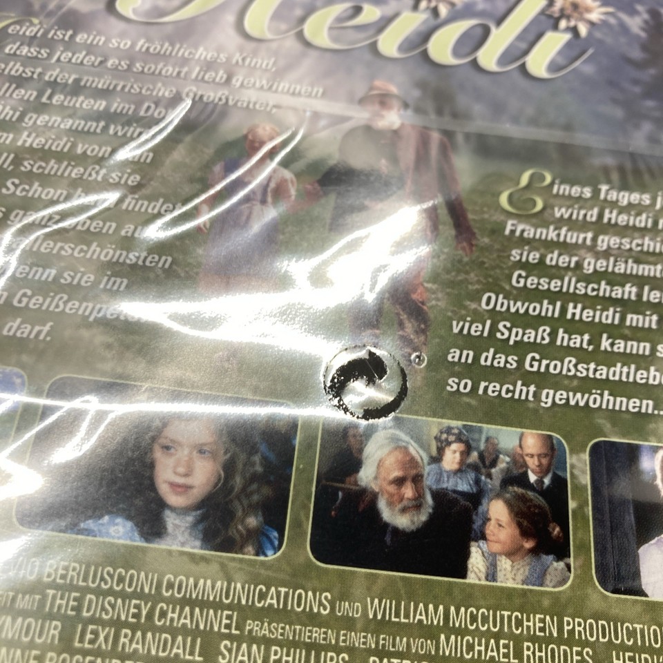German Produced Heidi DVD new Factory Sealed In German | eBay