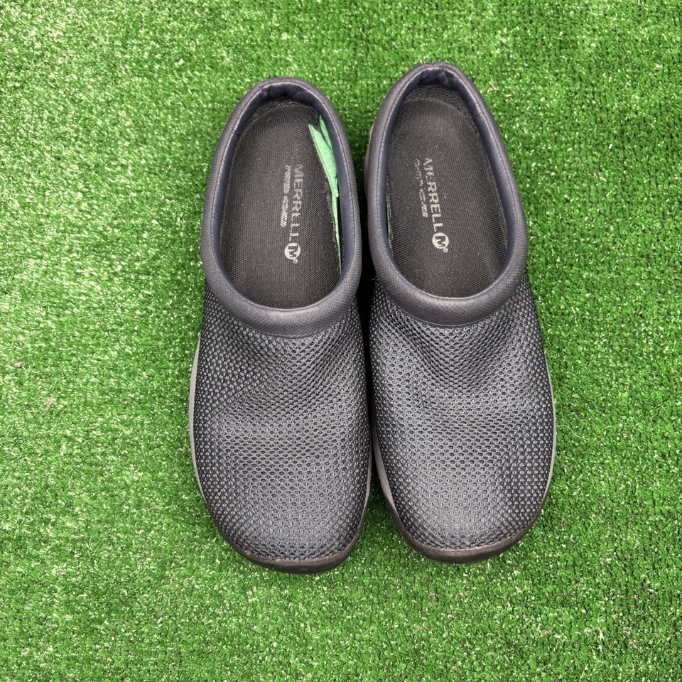 Merrell Encore Breeze Waterproof Slip-On Mesh Clog Slide Shoes Women’s ...