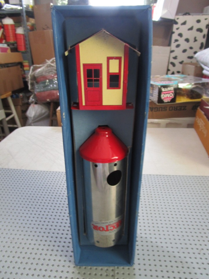 VINTAGE GILBERT ERECTOR SET PARTS BOILER & TOP & HOUSE WITH BOX INSERT ...