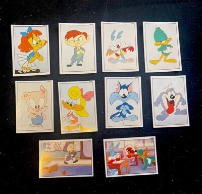 (Lot of 10) 1991 Tiny Toons Panini Italy Album Sticker Cards (B) Main ...