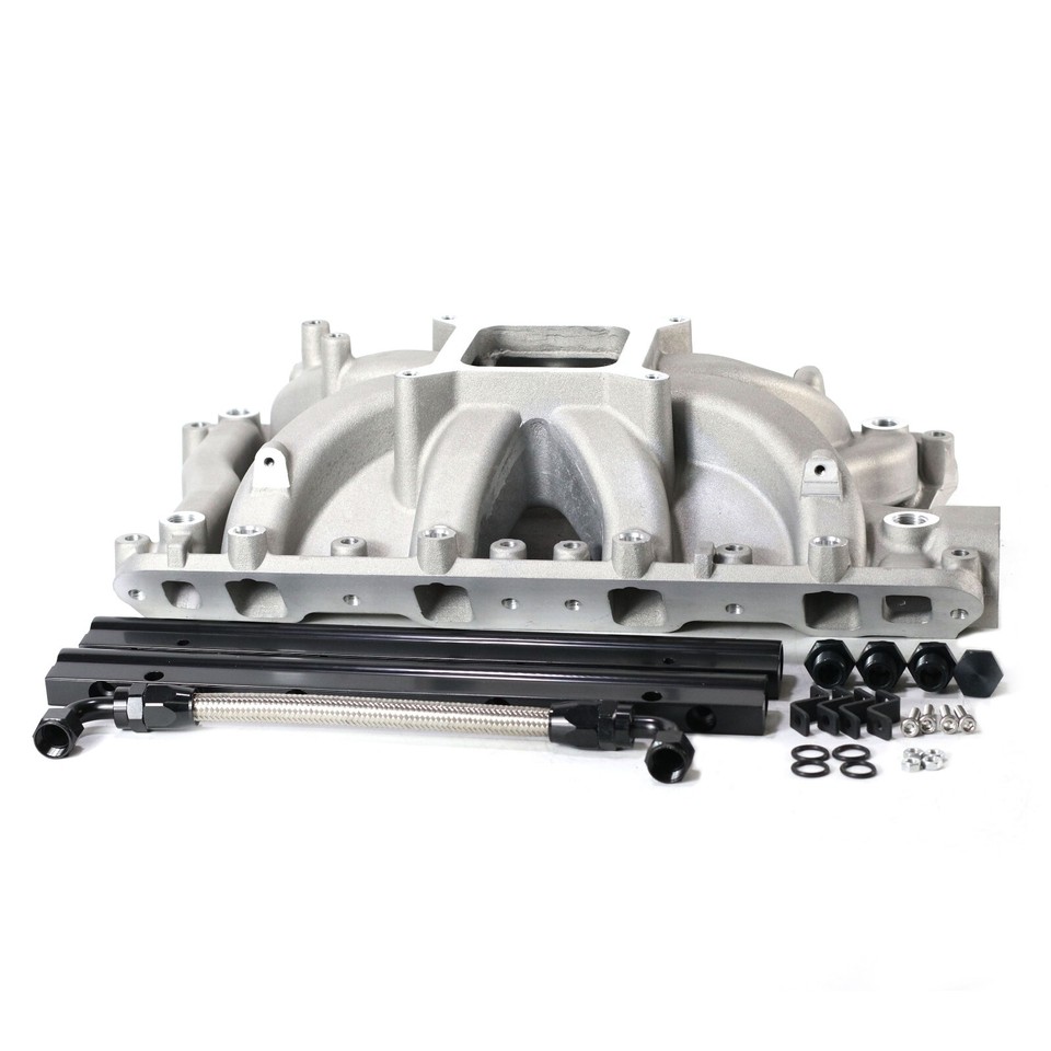 EFI SBF 351w windsor v8 Intake manifold for Ford 351W Throttle Body EFI ...
