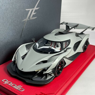 1/18 Peako Model Apollo IE Matt Gray Ltd 20 pcs with Red Leather Base ...