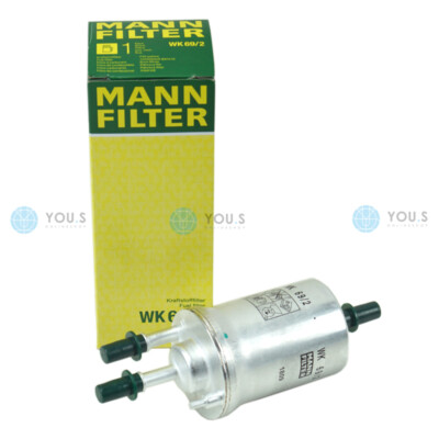 MANN-FILTER WK69/2 Kraftstofffilter Benzinfilter für AUDI SEAT SKODA VW | eBay