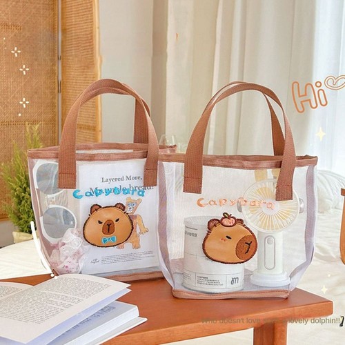 Large Capacity Handbag Capybara Capybara Bag New Shoulder Bags | eBay ...