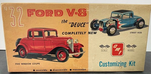 AMT 232 1932 FORD Coupe Deuce Hot Rod 1/25 McM KIT | eBay