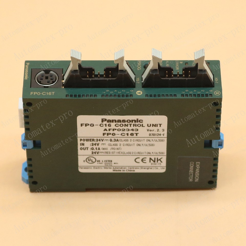 1PS For Panasonic FP0-C16T AFP02343 Control Unit Used Free Shipping | eBay