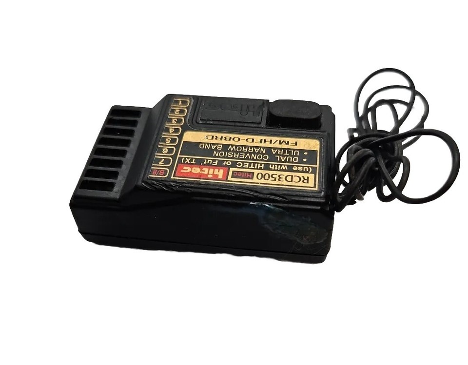 HiTec RCD 3500 HFD-08RD 72MHz RECIEVER 8ch Futaba Fm channel 28 72.350 ...