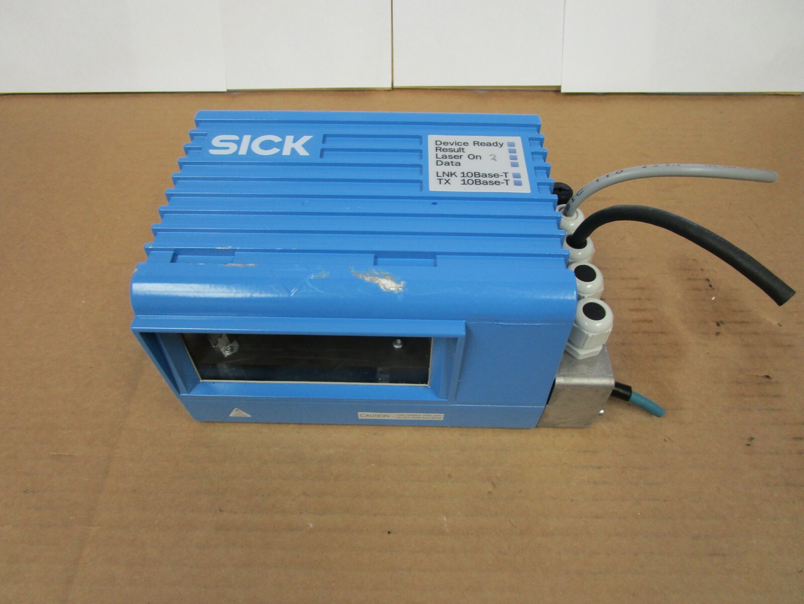 SICK LASERMEASUREM SCANNER LMS400-2000 18-30 Vdc 25VA 25 VA LMS4002000 ...