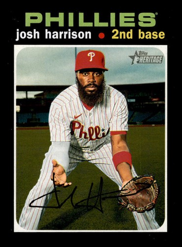 2020 Topps Heritage Josh Harrison #589 Philadelphia Phillies | eBay