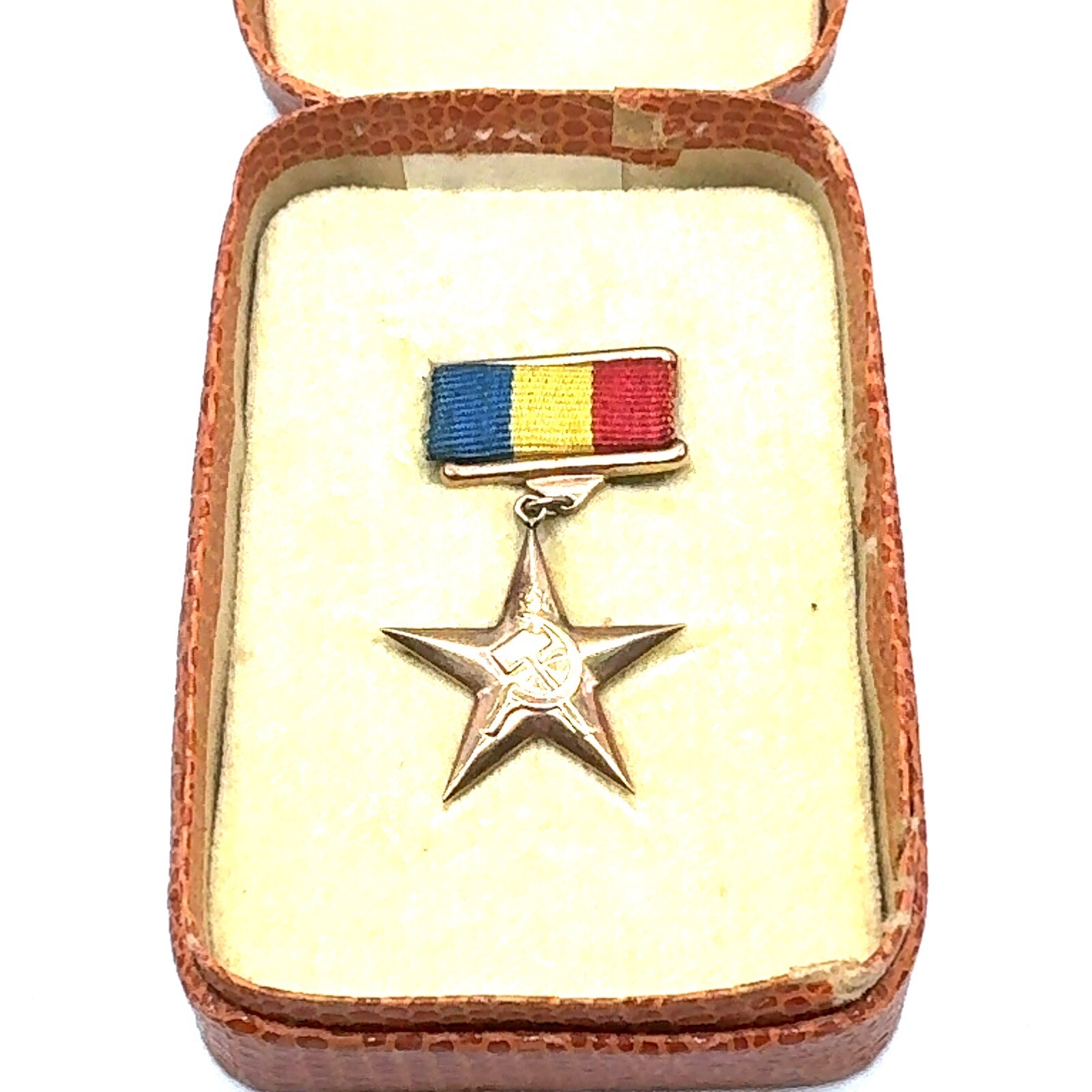 ROMANIAN Order ROMANIA Communism Medal Hero of Socialist Labor RSR With ...
